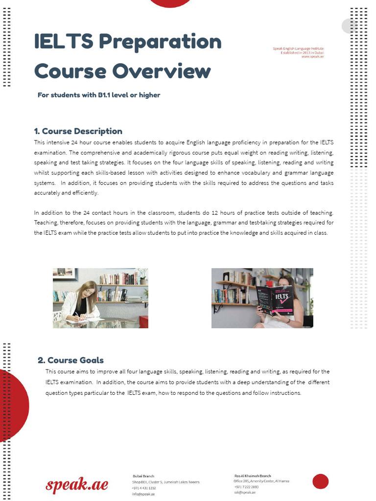 5e25777ac1ca1df16d45fb3f-IELTS Course Outline & Outcomes 2020 | PDF ...