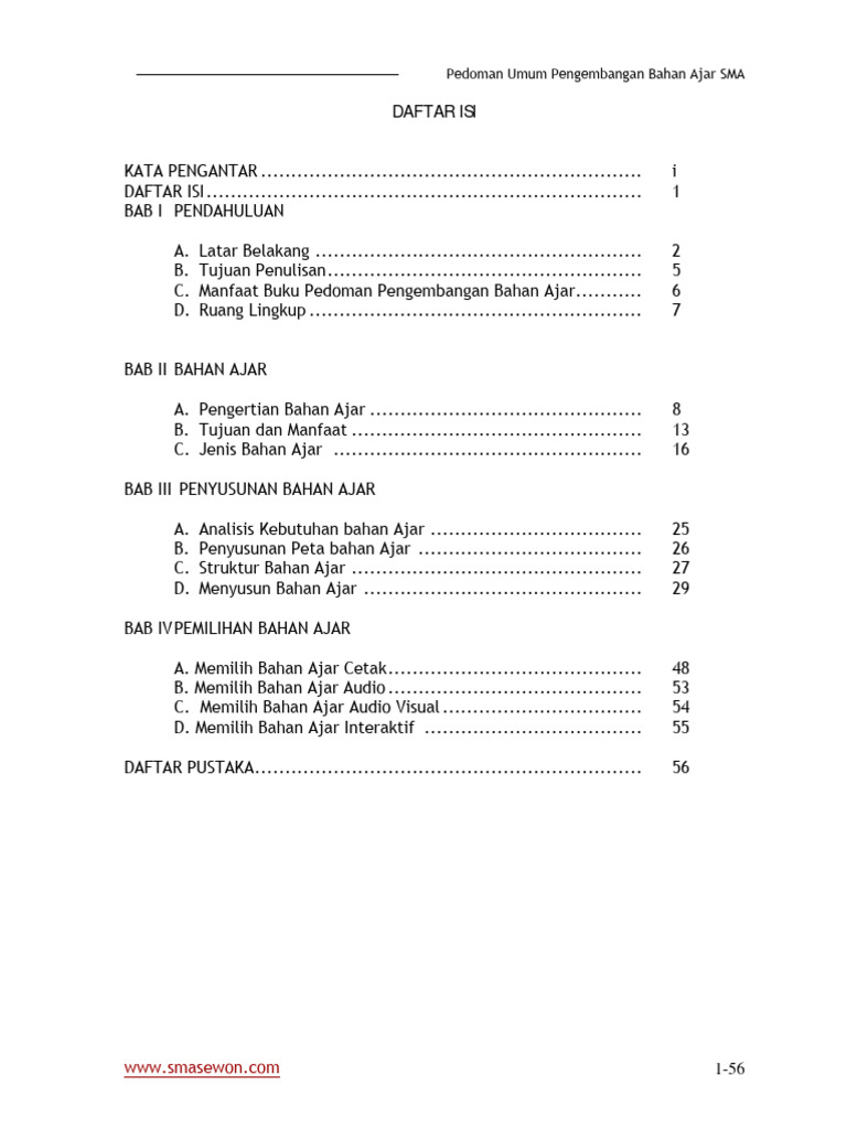 Penyusunan Bahan Ajar | PDF | Karier & Perkembangan