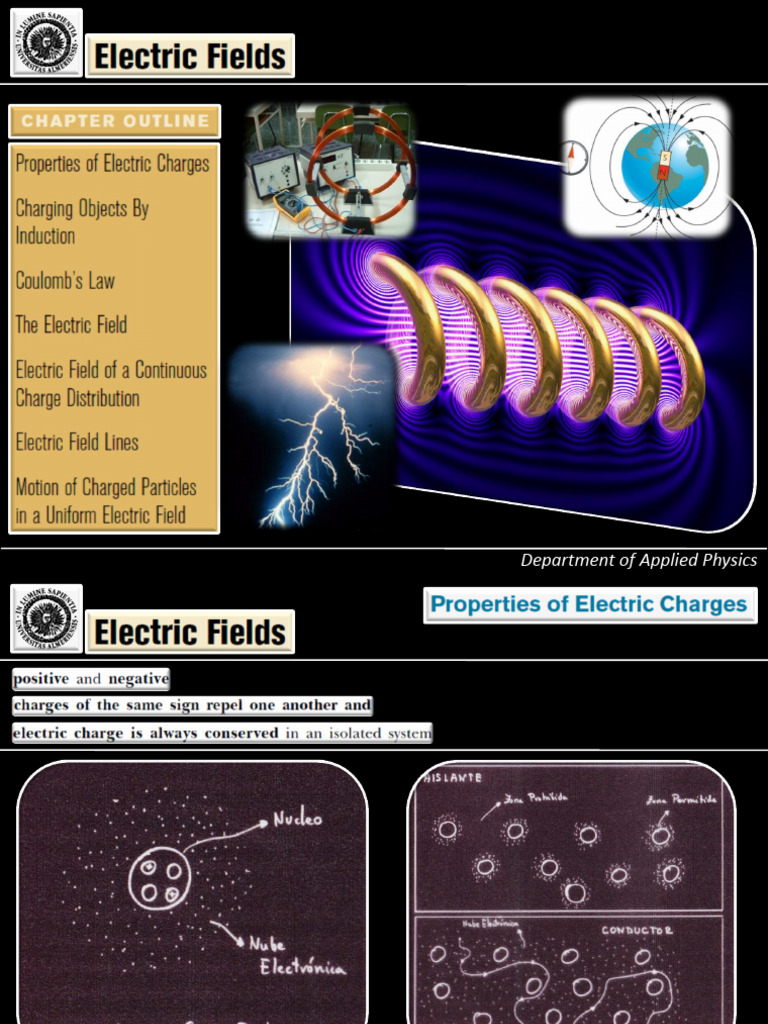 ELECTRIC_FIELDS | PDF | Electric Field | Electron