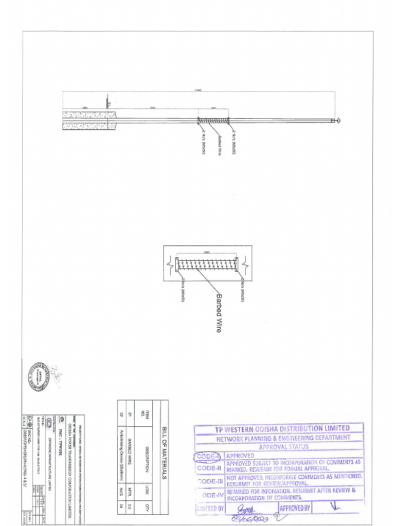 Barbed Wire Code I & Acd Code II | PDF
