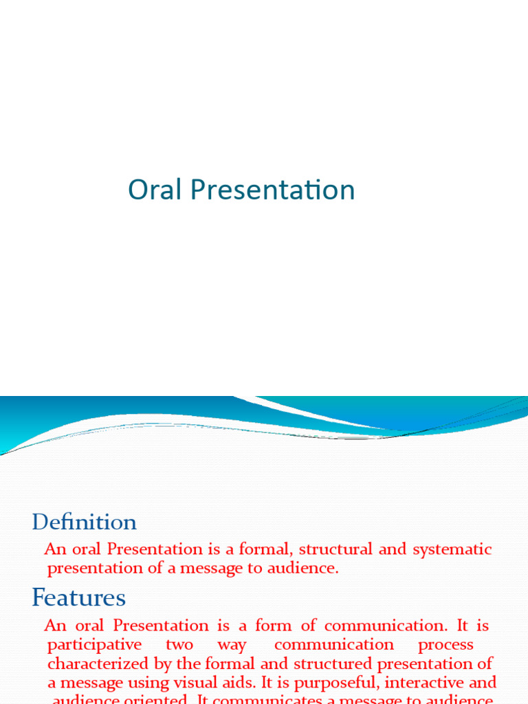 Topic 8- Oral Presentation | PDF | Public Speaking | Information