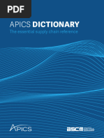 APICS CSCP - 2024 - Module 1 | PDF | Forecasting | Supply Chain