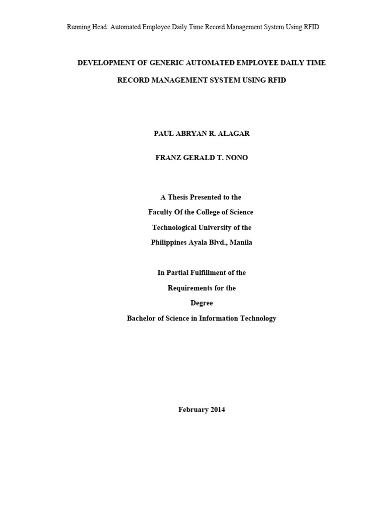 Daily Time Record System | PDF | Php | Apache Http Server