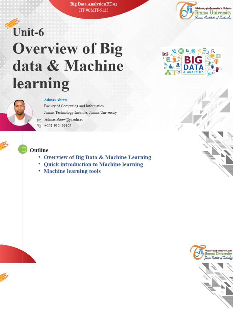 Big Data and Machine Learning Overview | PDF | Machine Learning | Big Data