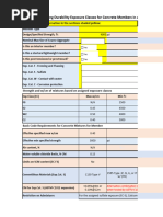 ACI 318M-19 Exposure Categories | PDF | Concrete | Cement