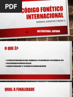 Alfabeto Fonético e Código Q | PDF