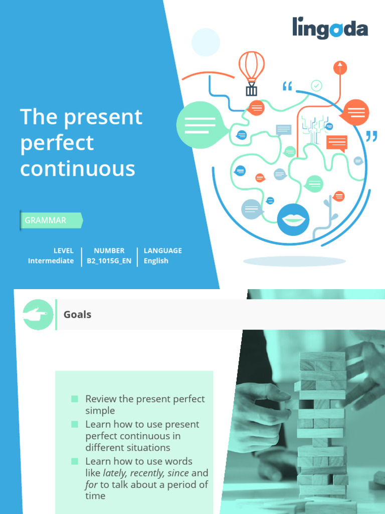 Present Perfect Continuous Guide | PDF | Verb | Languages