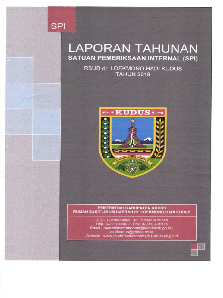 Laporan SPI RS | PDF