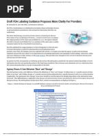 Excess Volume Guidelines for Injectables | PDF | Food And Drug ...