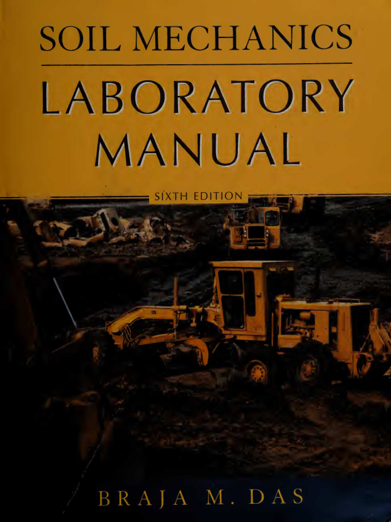 Soil Mechanics Laboratory Manual | PDF | Soil Mechanics | Density