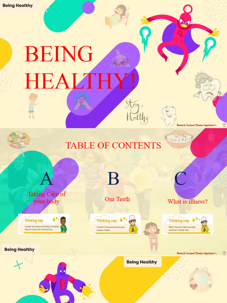 Grade 1 Chapter 2 Lesson 3 What is Illness | PDF