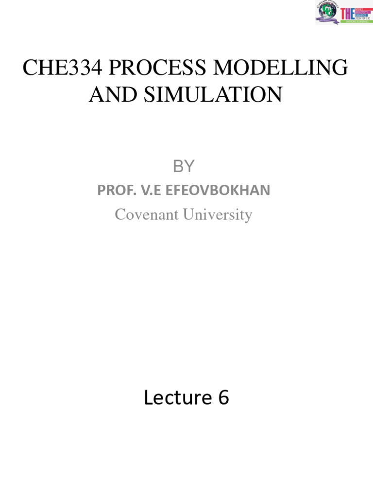 Che334 (Matlab) Lecture 6 | PDF | Polynomial | Equations
