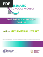 Grade 11 Maths Lit Study Notes | PDF