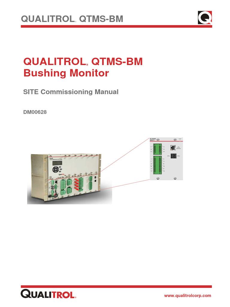 DM00628 QUALITROL QTMS-BM Commissioning Manual | PDF | Transformer ...