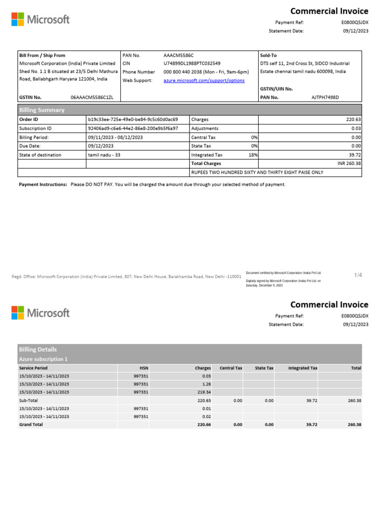 Invoice 202401 | Download Free PDF | Software | Computing