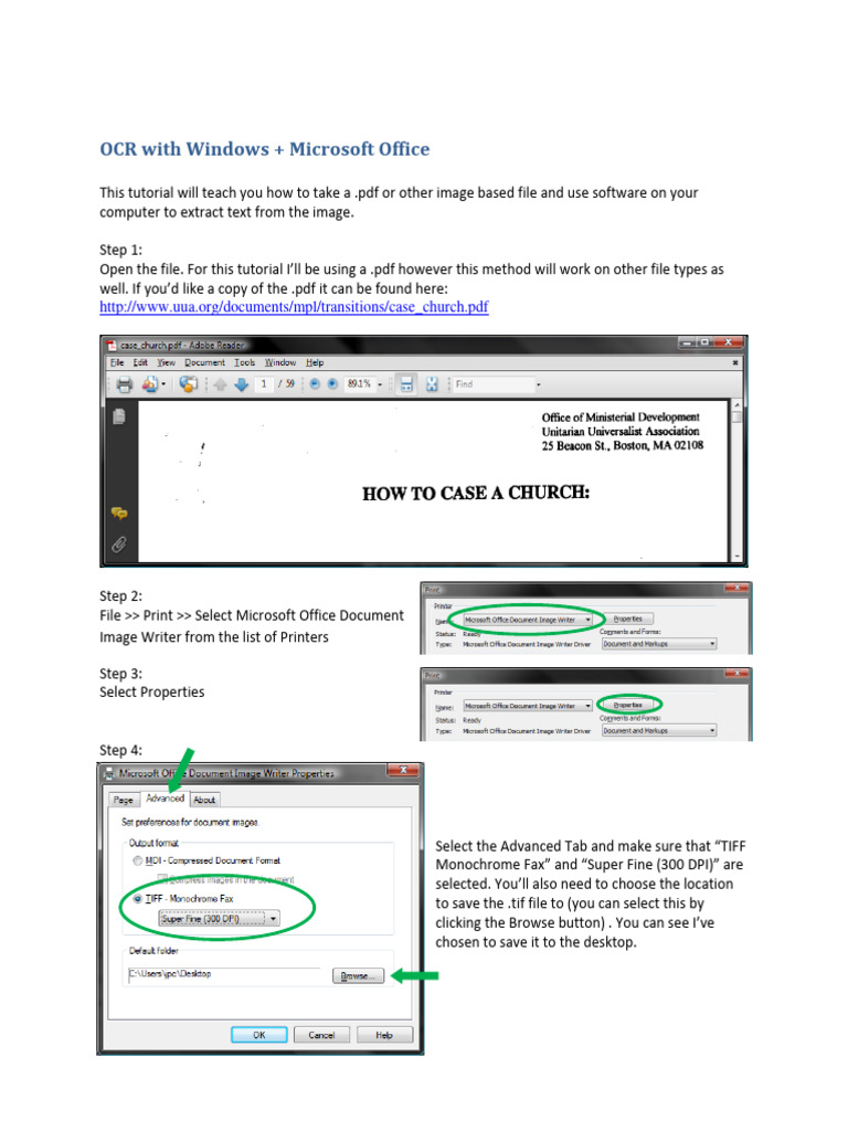 ocr_with_windows | PDF | Microsoft Word | Computer File