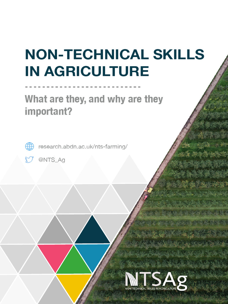 Non-Technical Skills in Agriculture | PDF | Risk | Situation Awareness