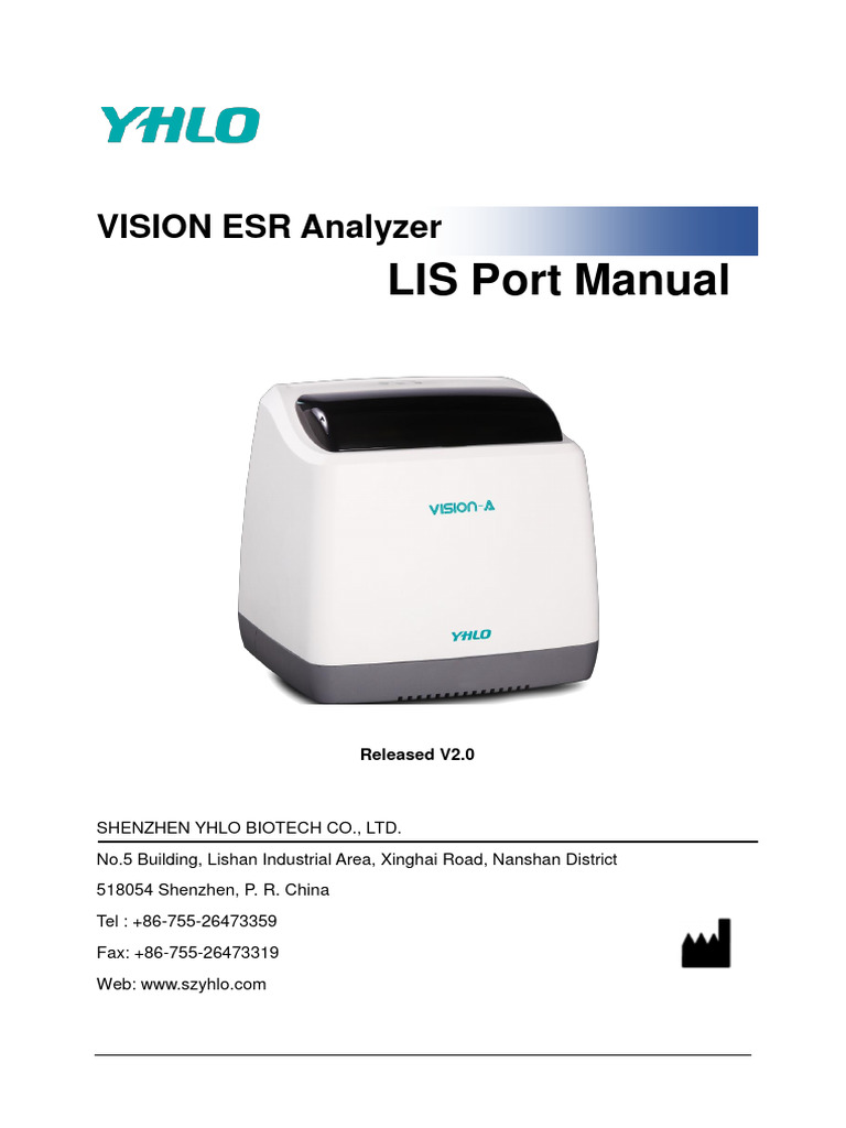 VISION LIS-protocol Comunicare | PDF | Transmission Control Protocol | Port (Computer Networking)