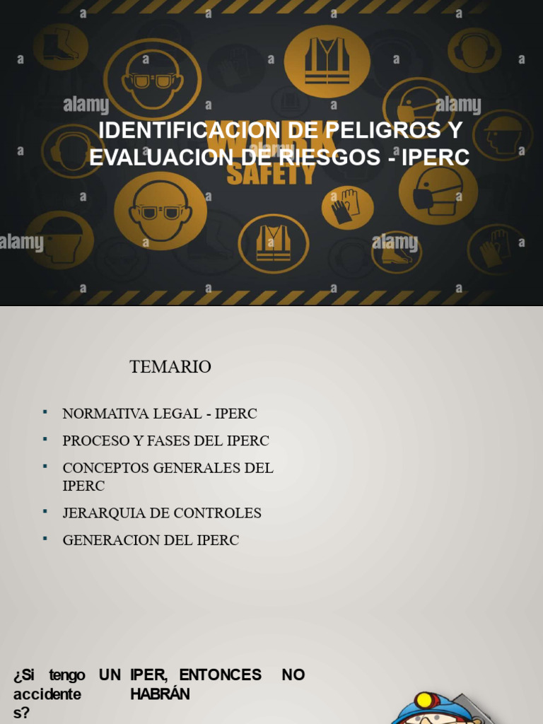 Grupo 04 Identificacion de Peligros y Evaluacion de Riesgos Iperc | PDF | Riesgo ...