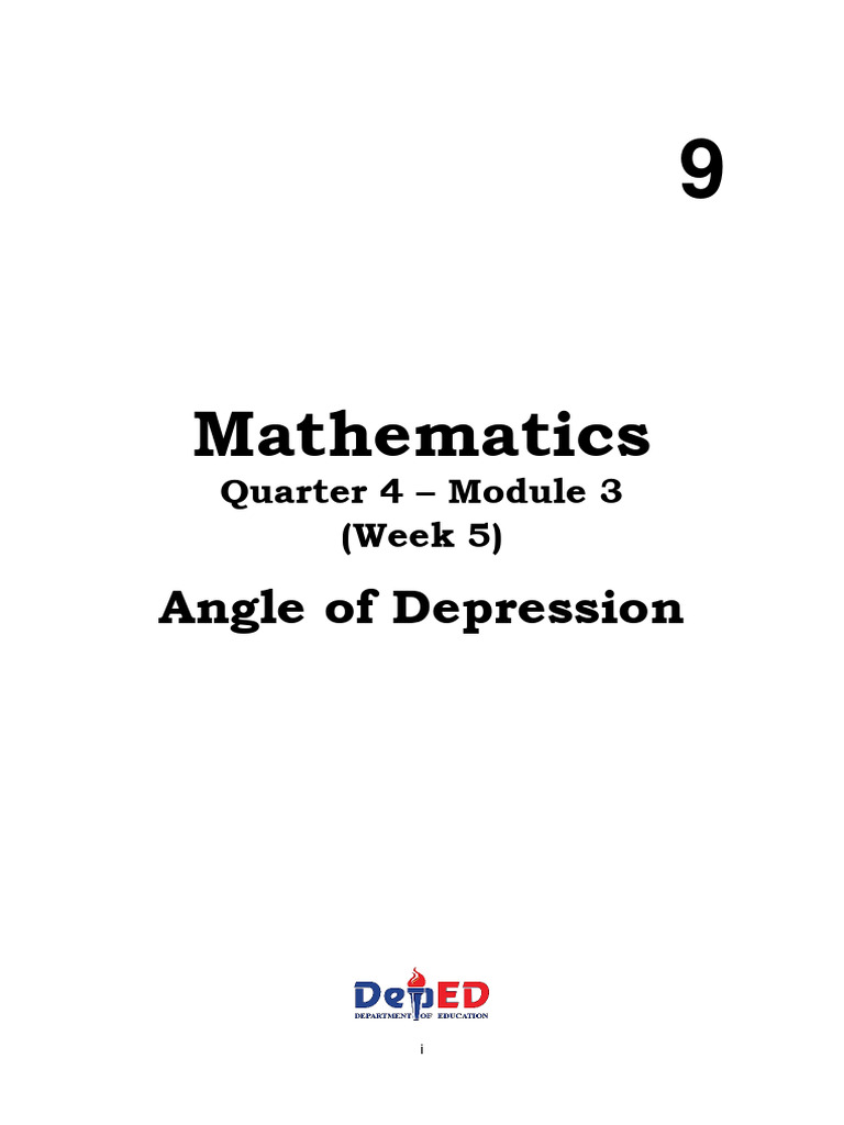 3_Q4 MATH | PDF | Trigonometric Functions | Triangle