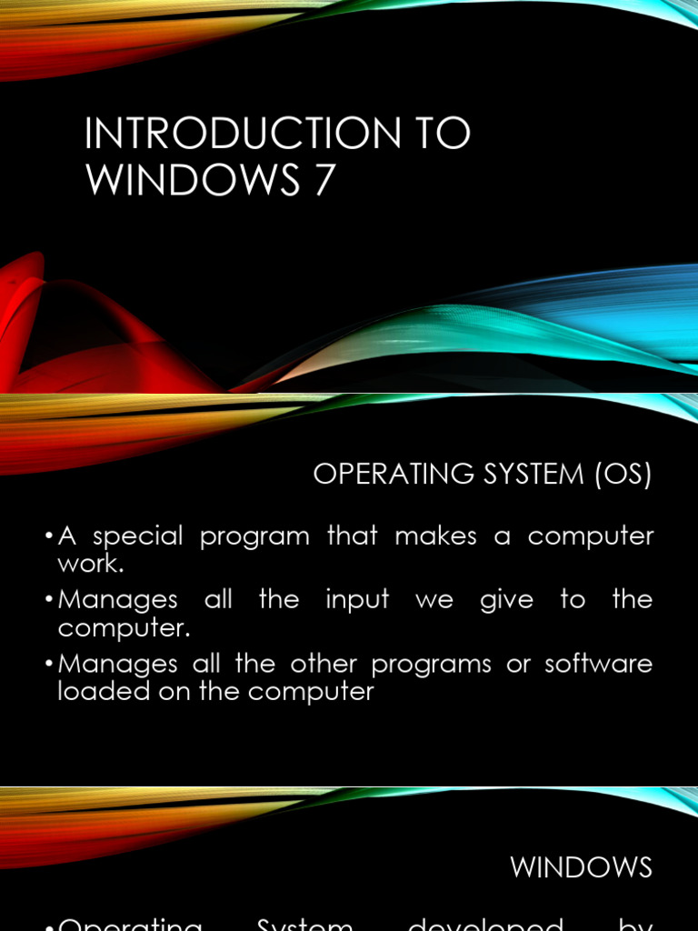Introduction To Windows 10 | PDF | Icon (Computing) | Operating System ...
