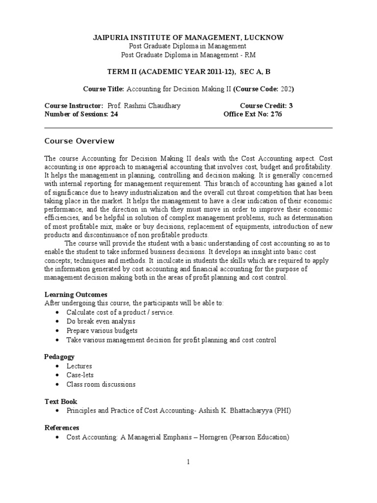 Cost Sheet-NEW FORMAT - Revised | PDF | Cost Accounting | Management ...