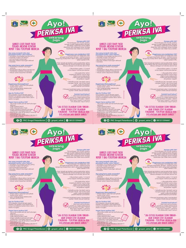 Brosur IVA test 125 lembar | PDF