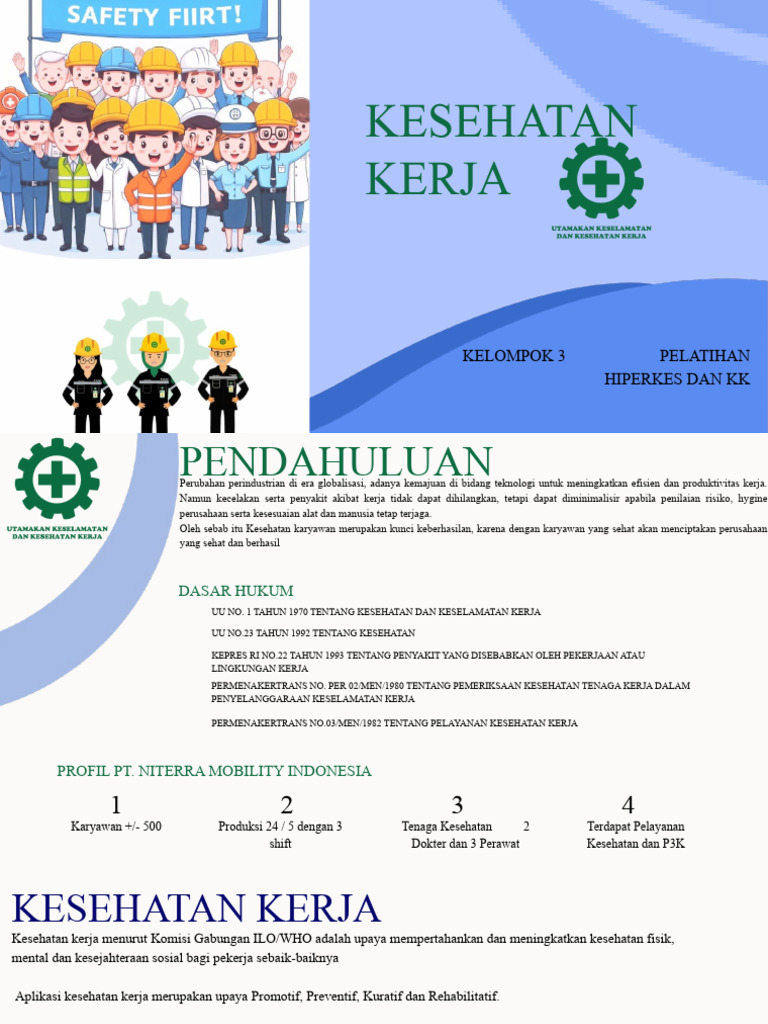 Kesehatan Kerja di PT Nittera Mobility | PDF