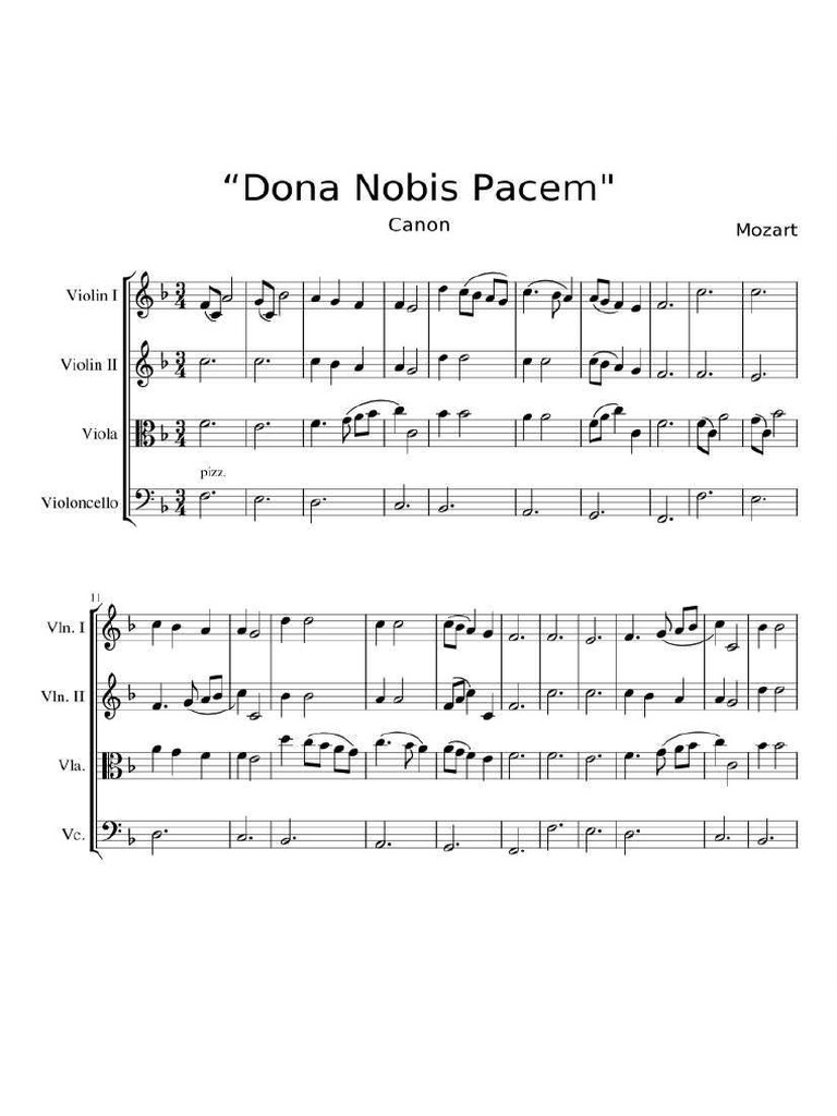Dona Nobis Pacem | PDF