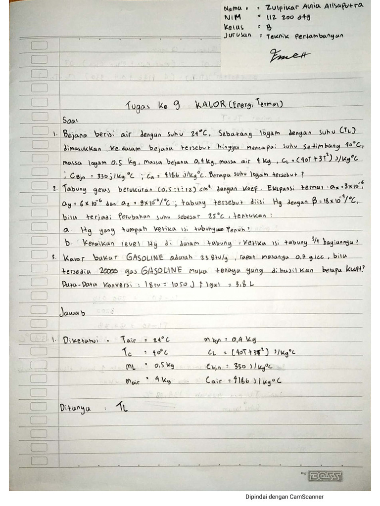 Zulfikar Aulia Alisaputra BT9 | PDF