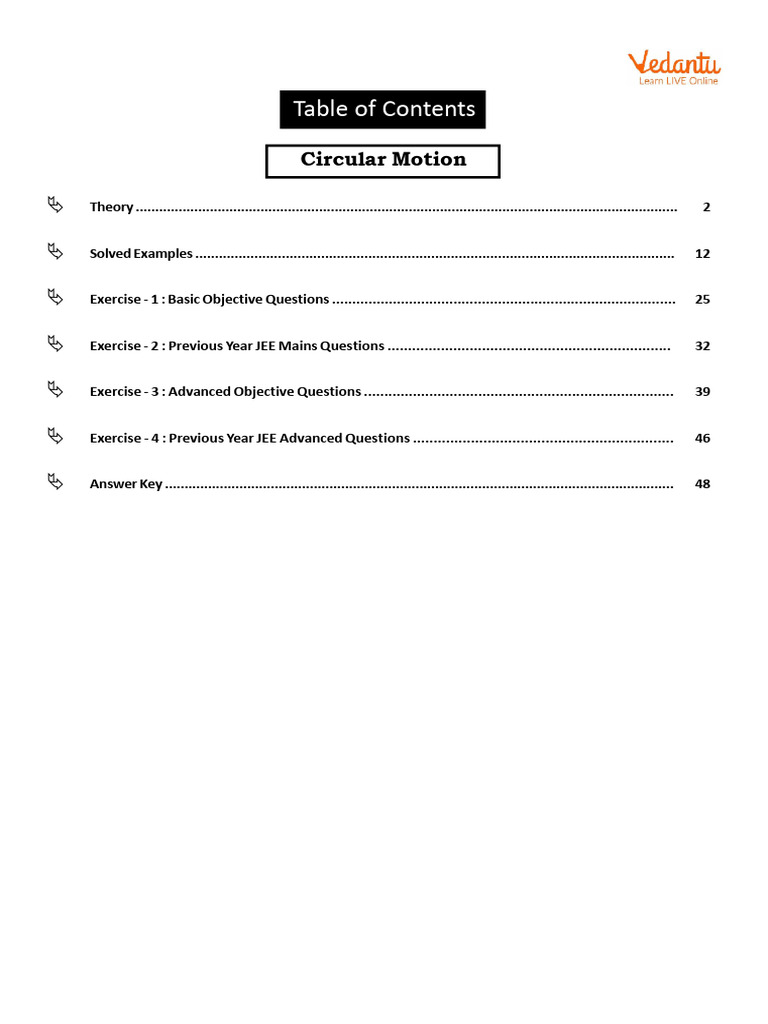 CH 3. Circulation Motion (Phy - 1) | PDF | Acceleration | Angle
