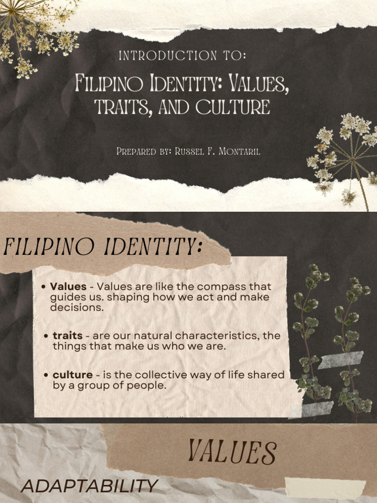 Filipino Identity and Values | PDF | Self | Psychology