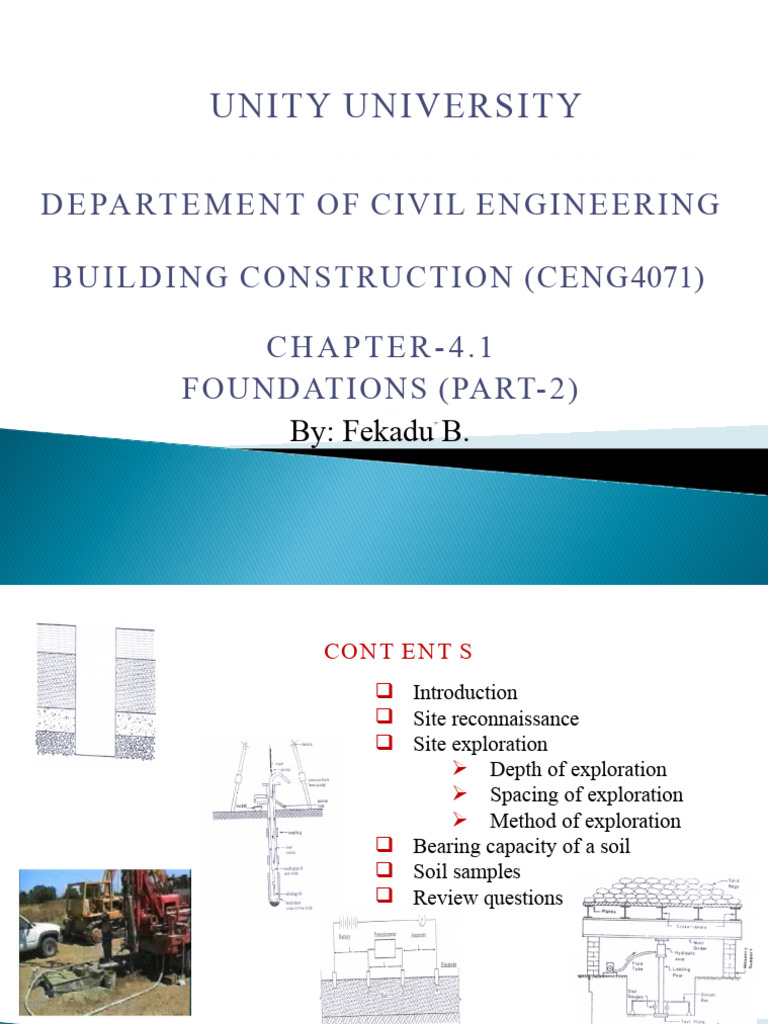 Chapter 4.1 Foundation (Pat 2) | PDF | Foundation (Engineering) | Soil