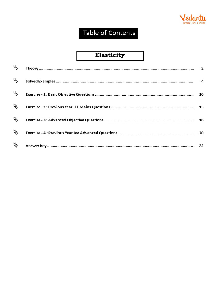CH 7. Elasticity (Phy - 1) | PDF | Elasticity (Physics) | Deformation (Engineering)
