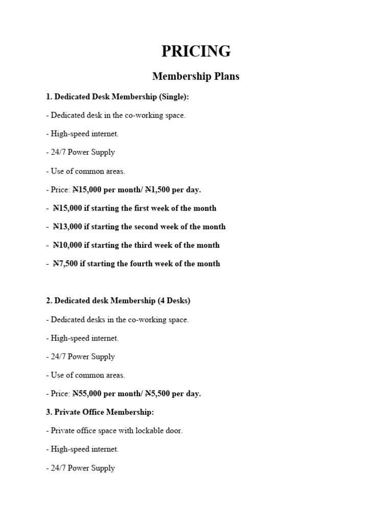 Opolo Hub UNIBEN Work PRICING | PDF