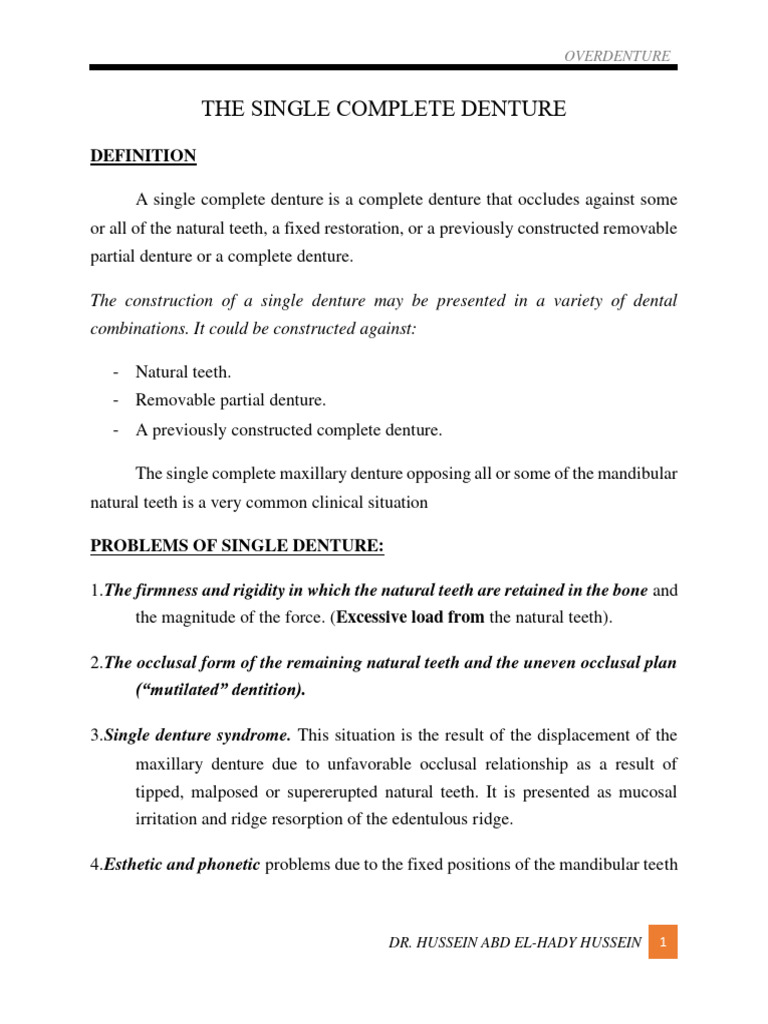 Denture Handbook | PDF | Dentures | Dentistry Branches