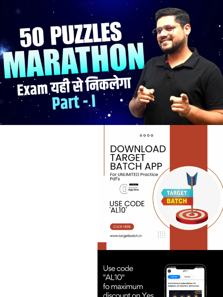 50 Puzzles Part - I | PDF