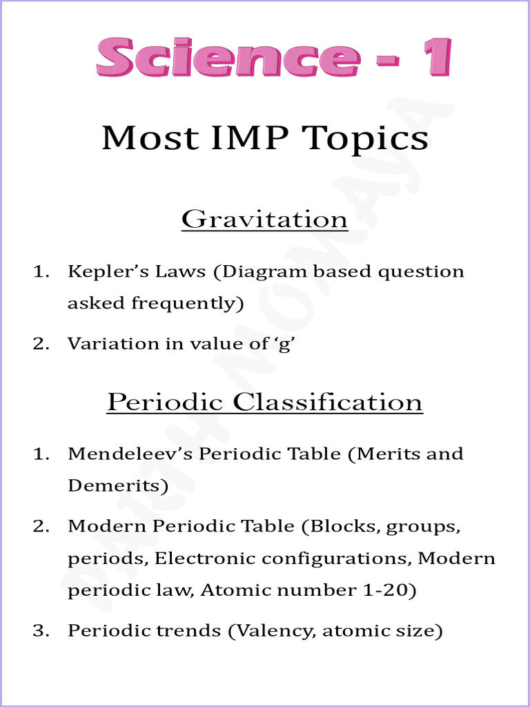 Science 1 IMP | PDF | Chemical Reactions | Alkane