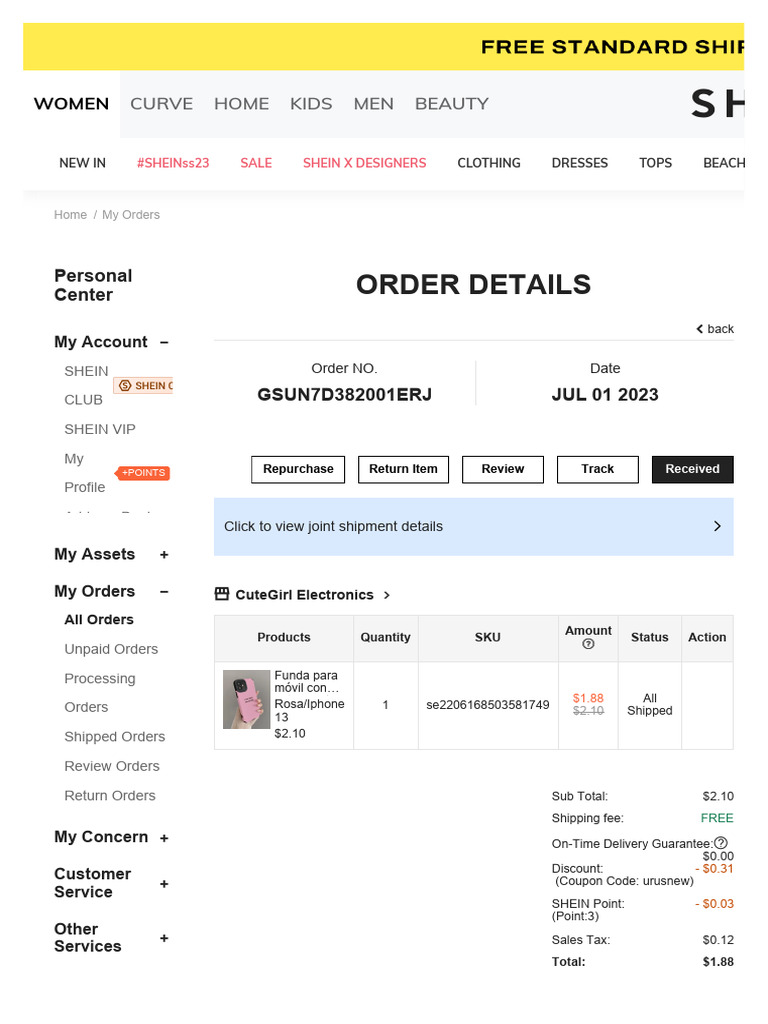 Shein 9 | PDF | Payments | Business