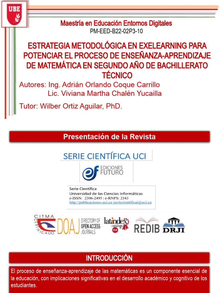 Estrategia Metodológica en Exelearning 15 Noviembre | PDF | Enseñando | Evaluación