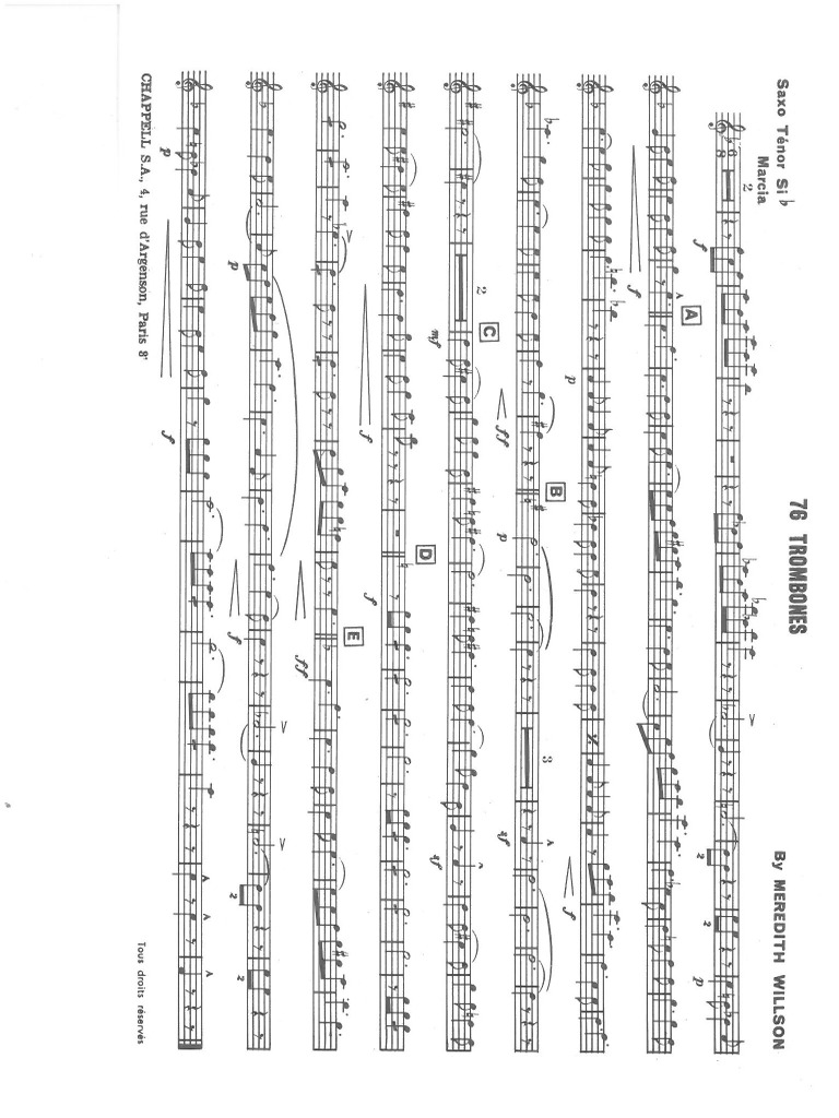 76 Trombone - Sax Tenor | PDF