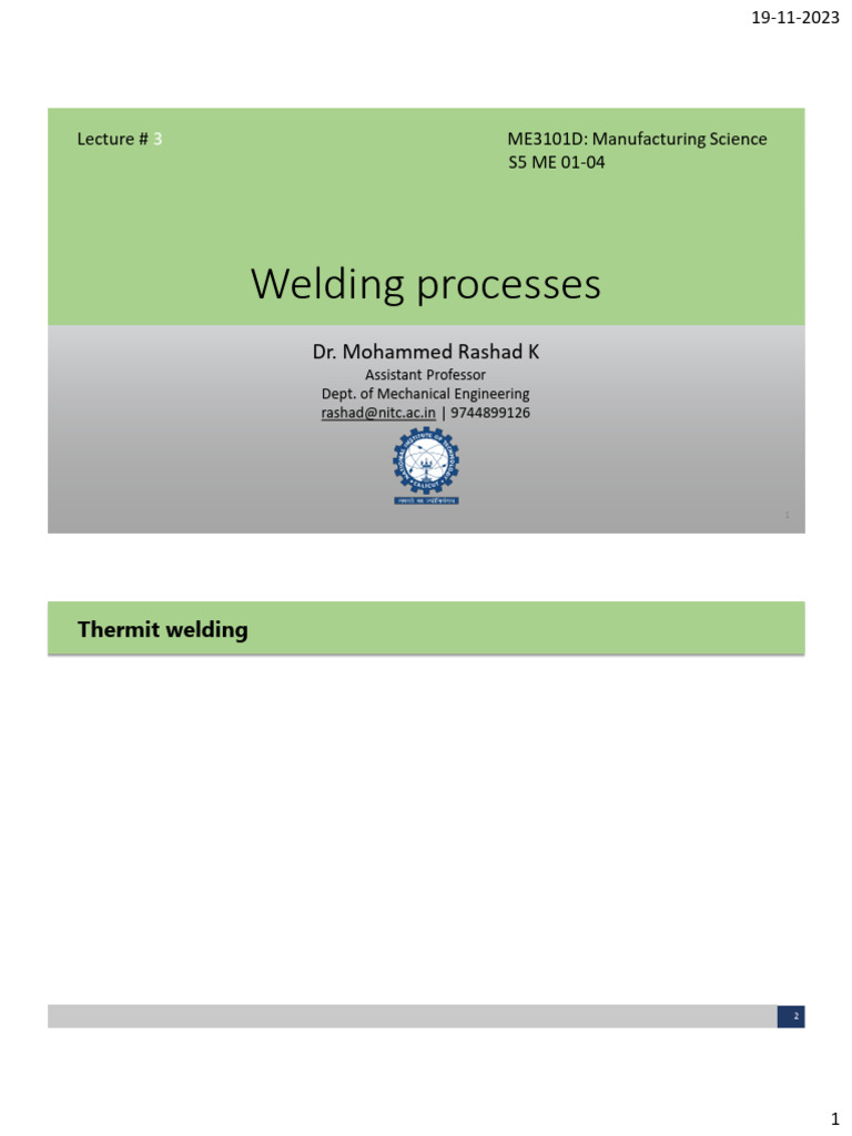 Welding pr | PDF | Welding | Construction
