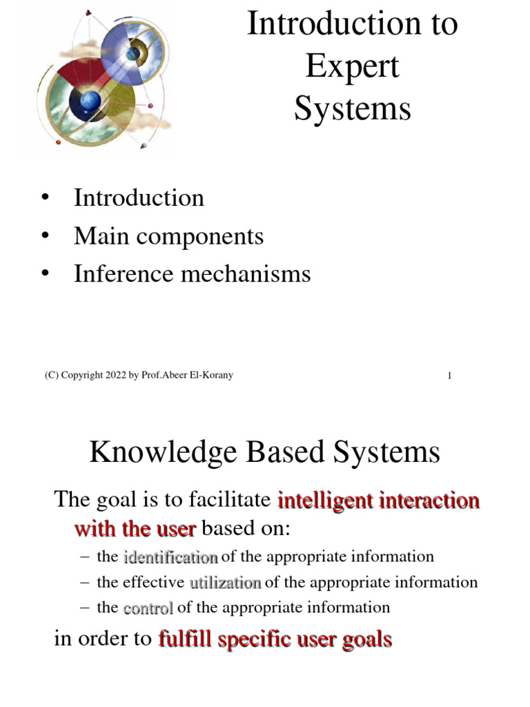 Week2 3 Intro Rule Based Systems | PDF | Inference | Expert