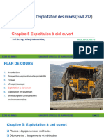 Méthode d'Exploitation Minière à Ciel Ouvert | PDF | Exploitation minière