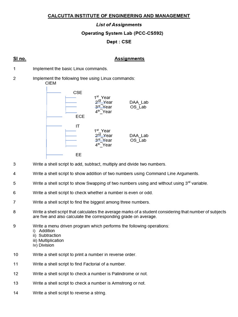 Os Lab Question | PDF | Computer File | Scheduling (Computing)