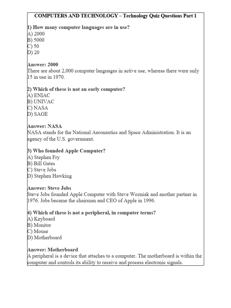 Techno Quiz Reviewer Section 1 | PDF | Battleship | Dvd