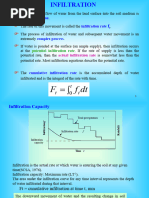 Infiltration Equation | PDF | Hydrology | Environmental Science