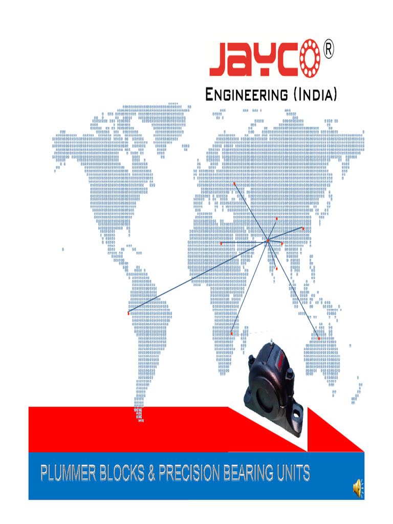 Jayco Plummer Blocks Catalogues | PDF | Bearing (Mechanical) | Mechanical Engineering