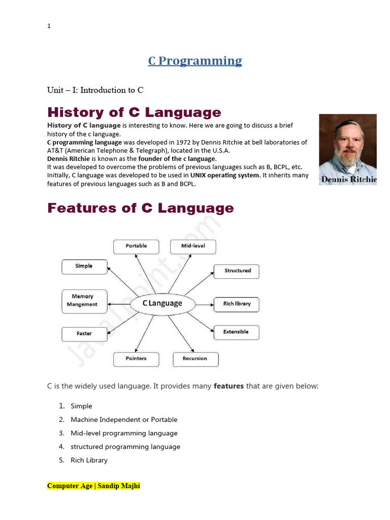 C Programming Basics for Beginners | PDF | C (Programming Language) | Variable (Computer Science)