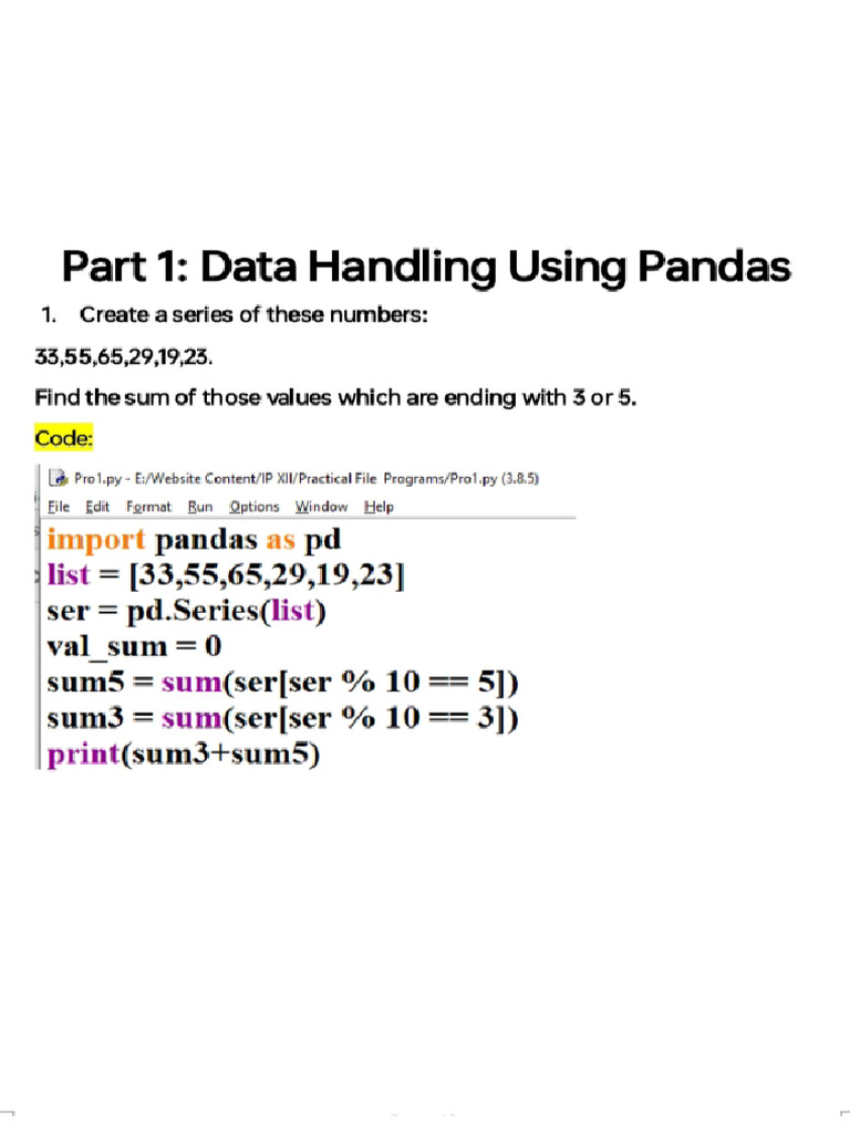 Ip Practical File | PDF Ip Practical File | PDF